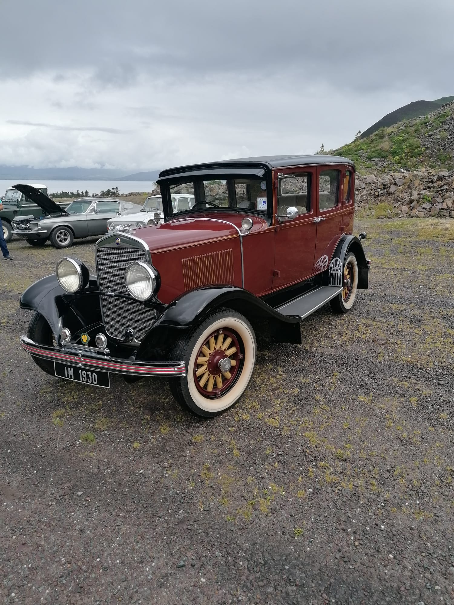 91 year old Chrysler the star of Ring of Kerry vintage car run on ...