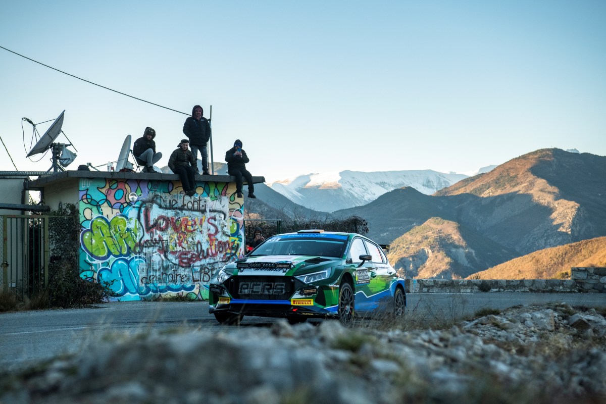 Motorsport Ireland Rally Academy driver Josh McErlean returns an ...