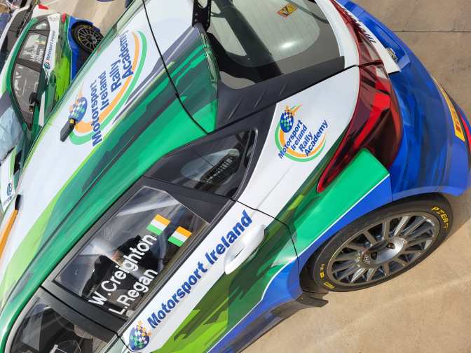 Motorsport Ireland Rally Academy’s new livery inspired by Jordan F1 ...