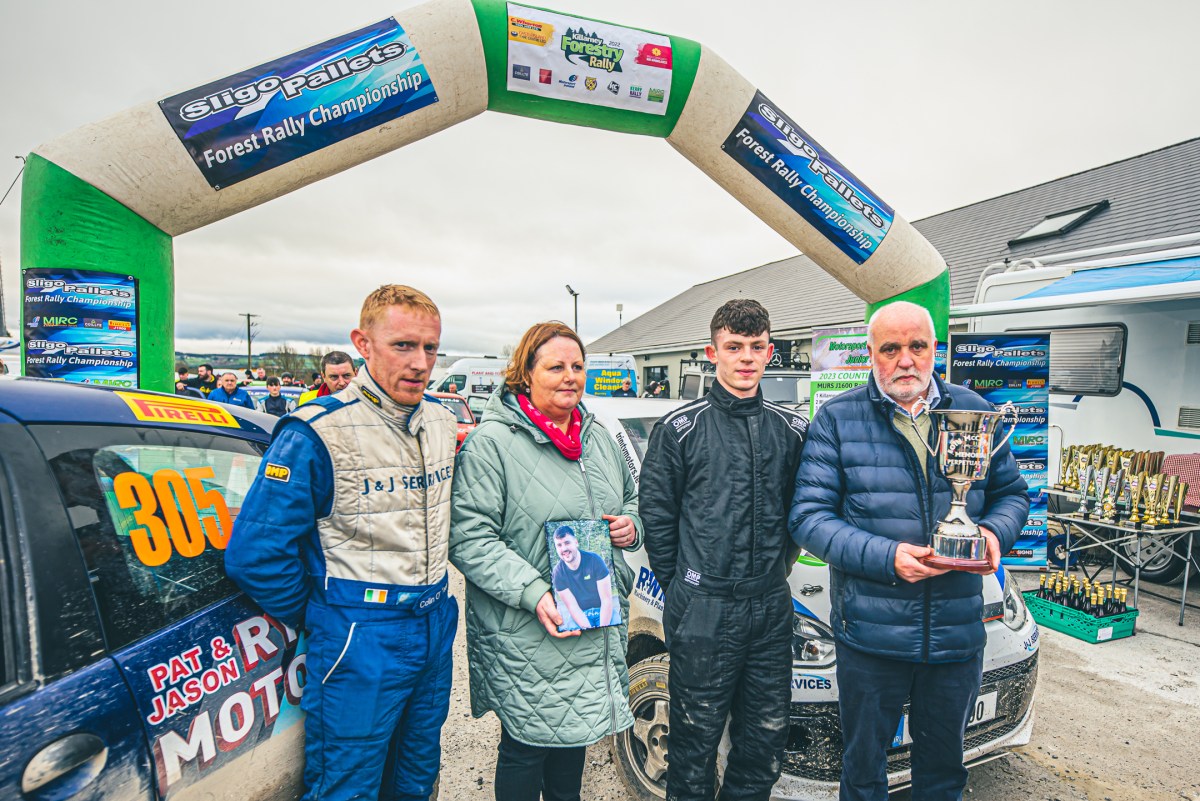 Poignant scenes as Eoin McCarthy remembered at Killarney Forestry Rally ...