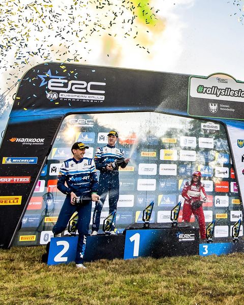 Armstrong and Treacy record their best-ever FIA European Rally ...