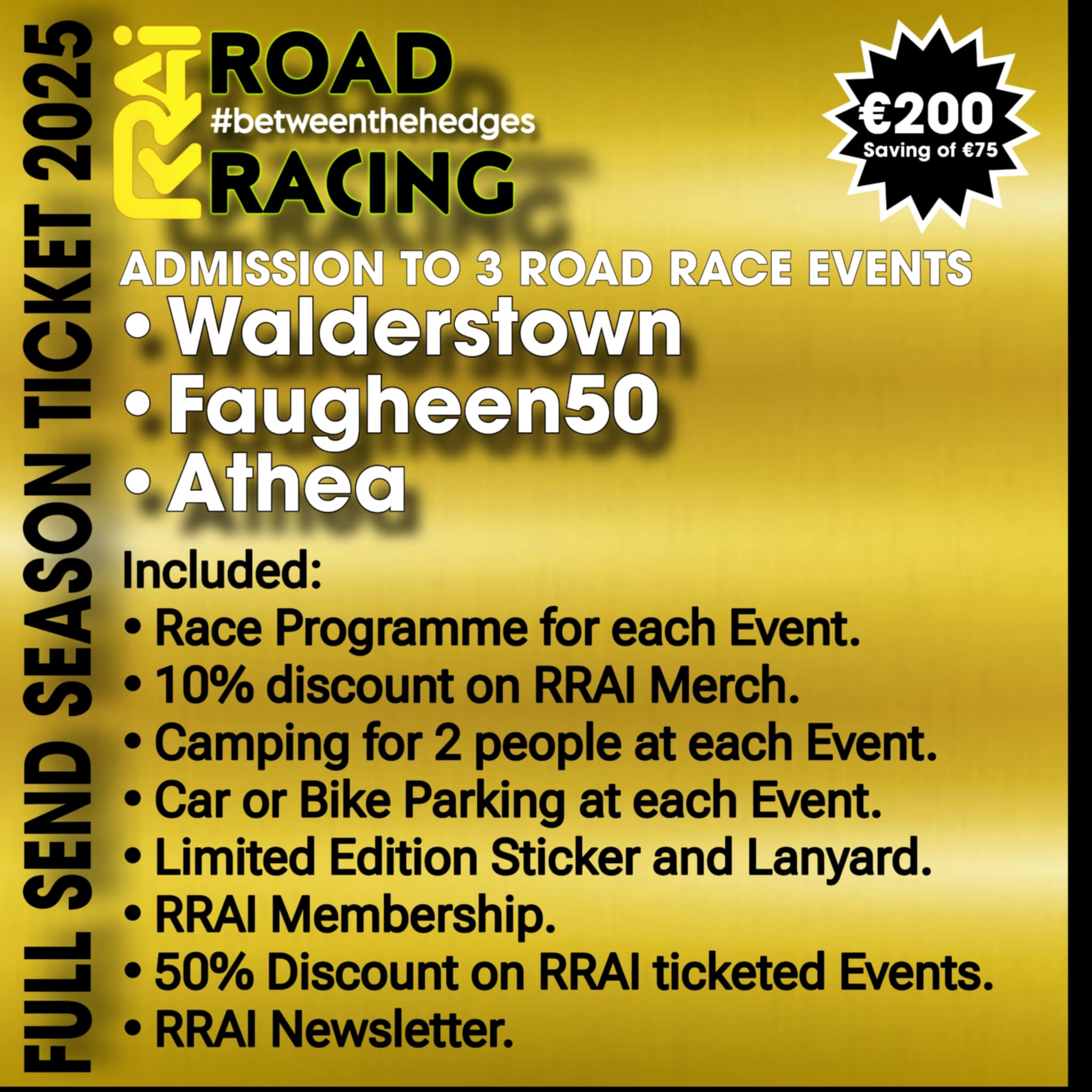 Road Racing Alliance of Ireland “Full Send Season Pass” offers boost to ...