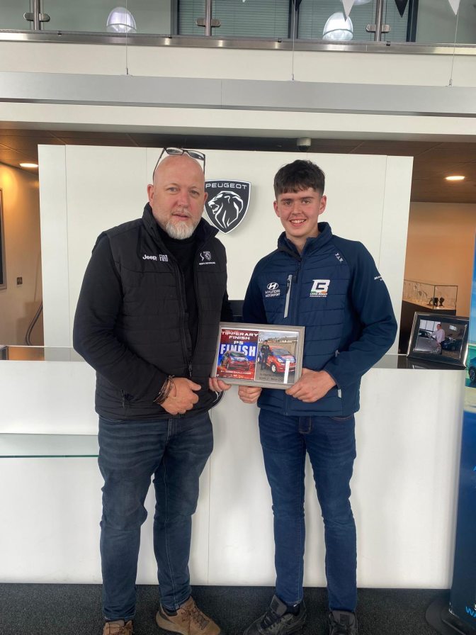 Junior 1000 driver Frank Wharton sets example with sponsor appreciation ...