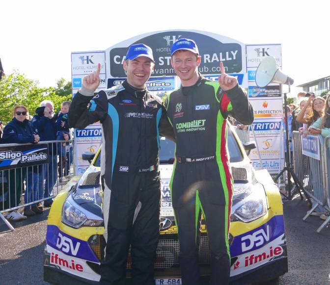Josh Moffett masters Cavan Stages Rally – Kerry Motorsport News