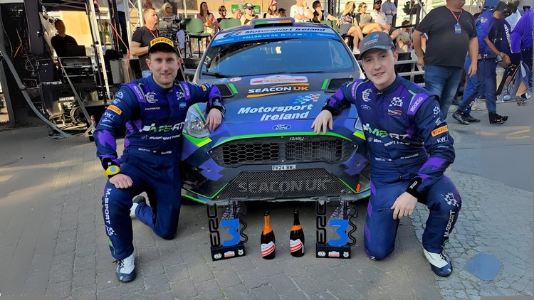 Jon Armstrong and Shane Byrne secured their best result of the 2025 ...