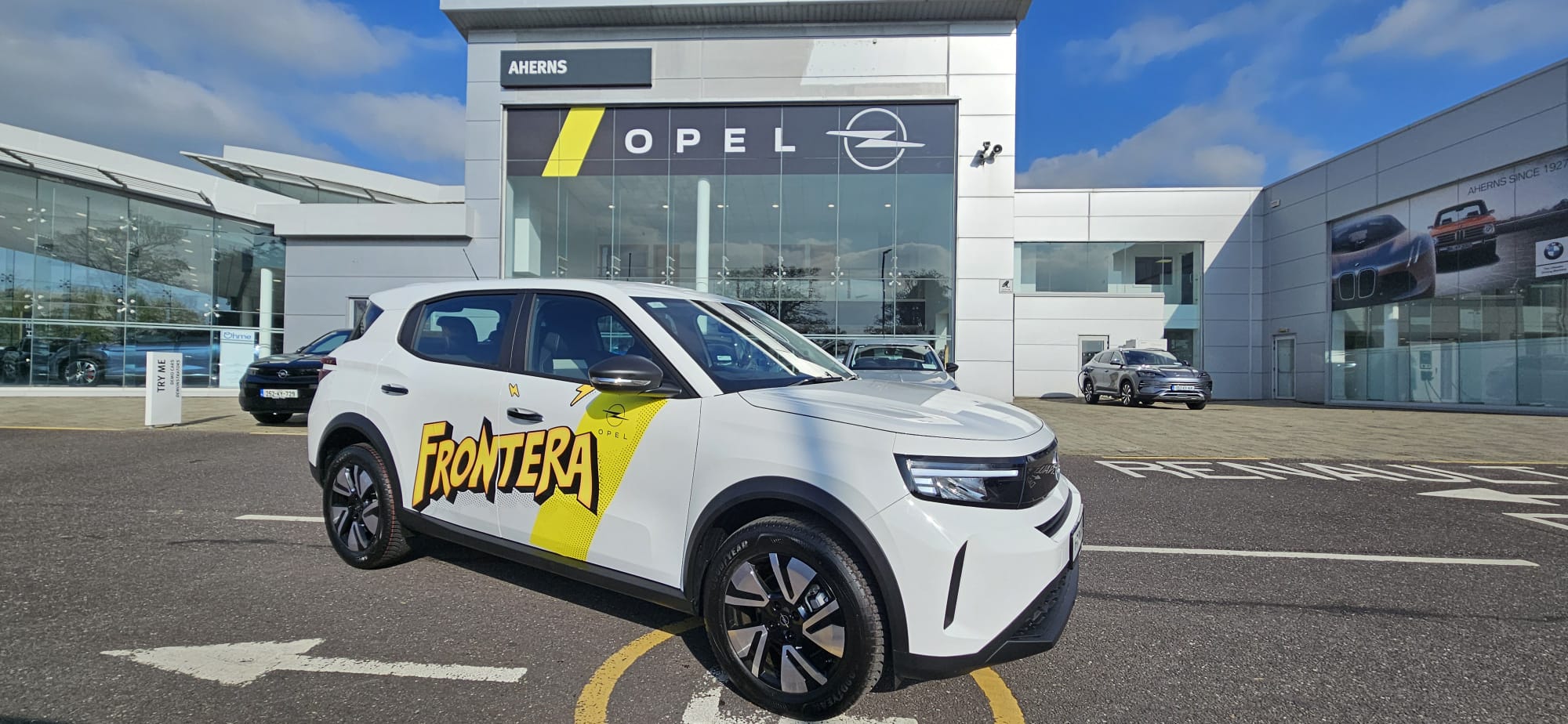 All-new Opel Frontera SUV has arrived at Ahern’s Opel dealership in ...