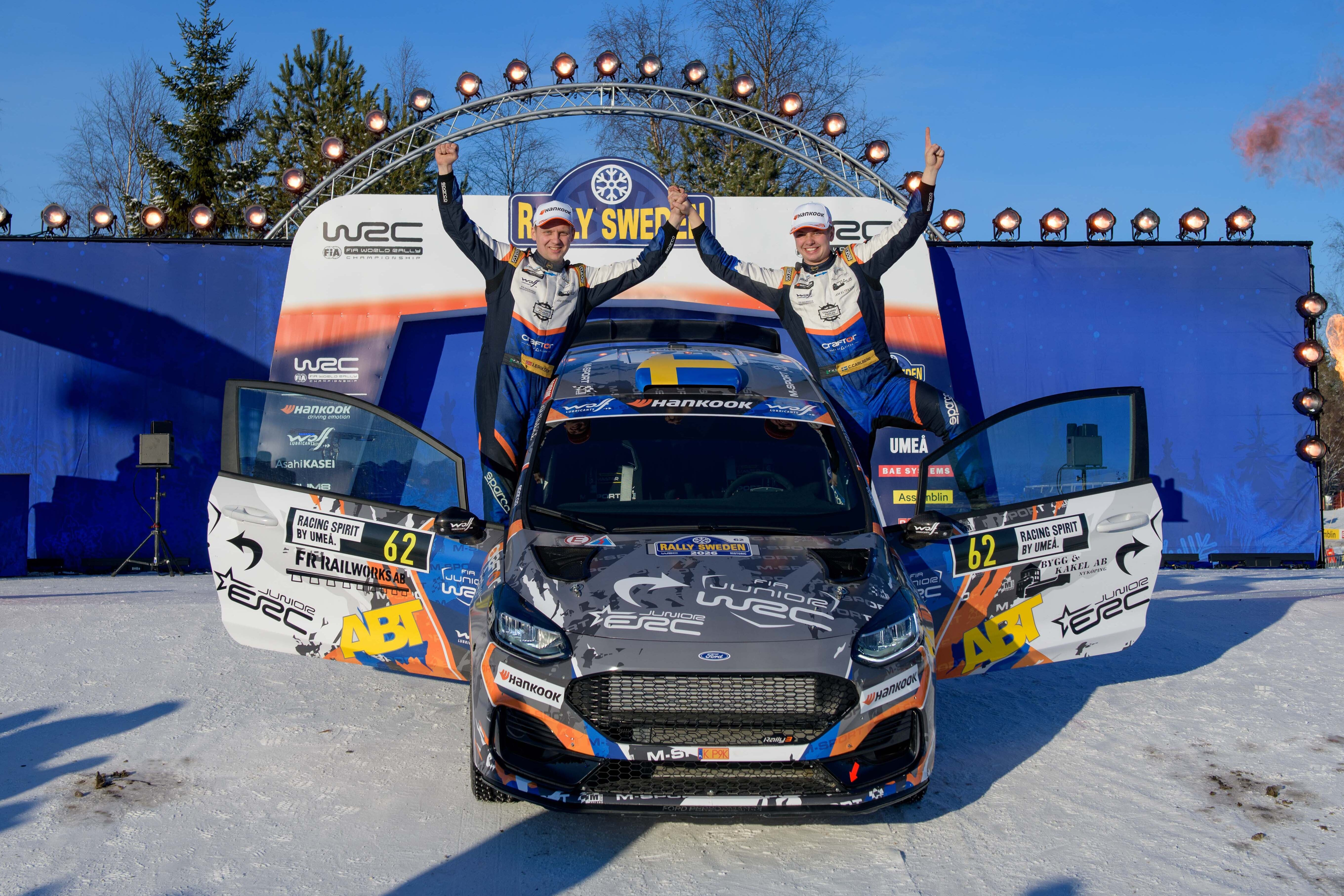 Carlberg delivers on debut with dream Junior WRC win – Kerry Motorsport ...